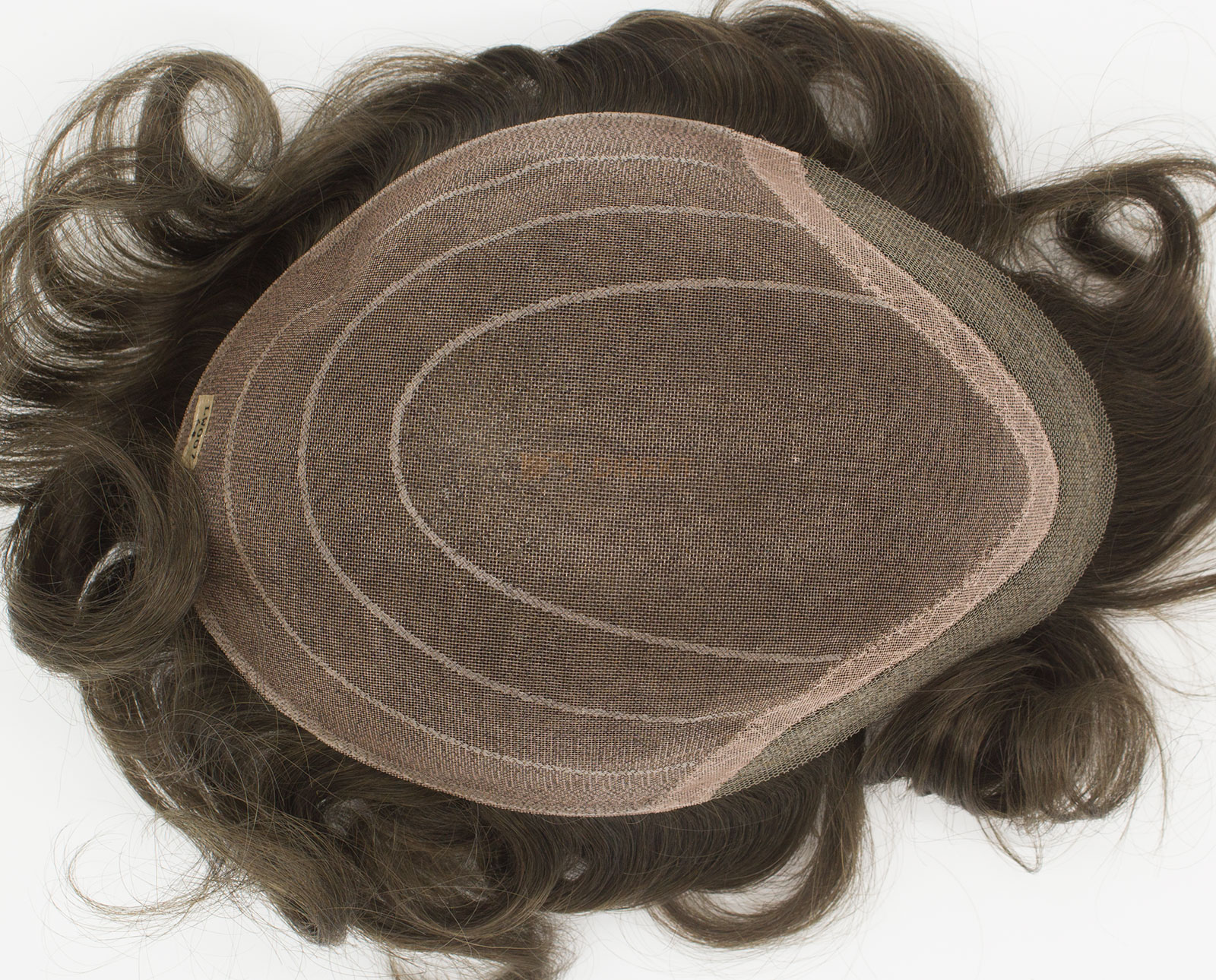 Monofilament - French Lace Toupet - Farbe #4R Braun | DirektHaar ...